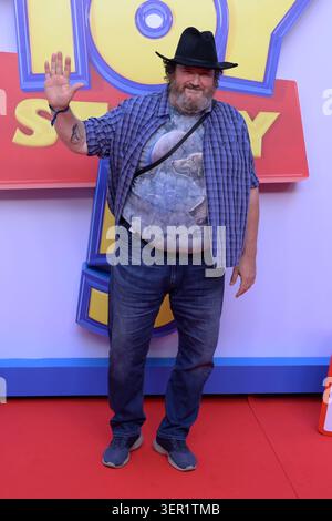 Simone Mori attends the red carpet of Disney Pixar movie Toy Story 5 at ...
