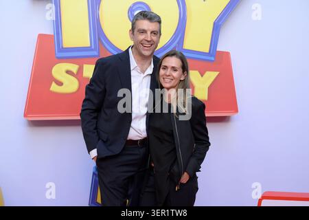 Federico Basso (l) and Sonia Cepollina (r) attend the red carpet of ...