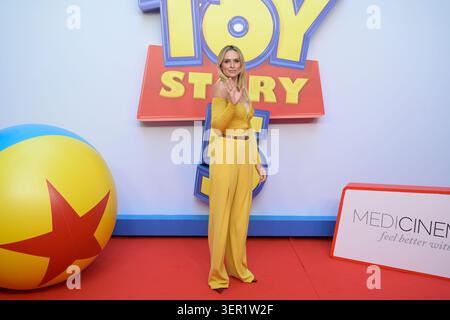 Serena Autieri attends the red carpet of Disney Pixar movie Toy Story 5 ...