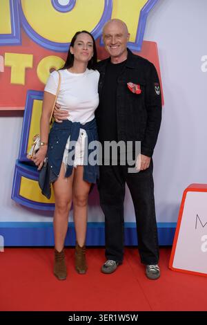 Grace Raccah (l) and Rudy Zerby (r) attend the red carpet of Disney ...