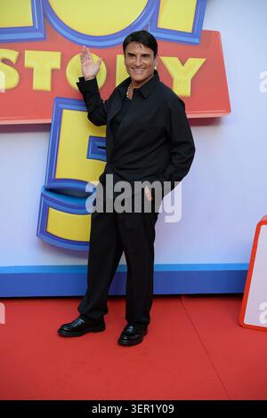 Sal Da Vinci attends the red carpet of Disney Pixar movie Toy Story 5 ...