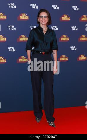 Hayley Atwell seen attending the Into Film Awards 2026 at Odeon Luxe ...