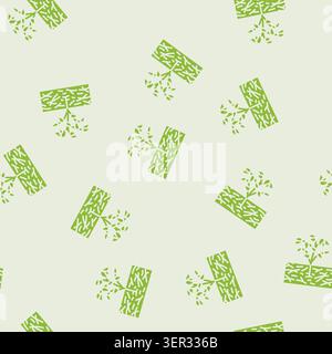 house gardening vector glyph seamless pattern house gardening sign ...