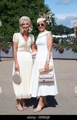 Ascot, UK. June 17th, 2026. Carole Middleton and Alizee Thevenet ...