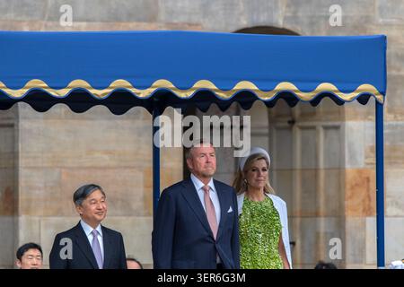 Japanese Emperor Naruhito and King Willem-Alexander of the Netherlands ...