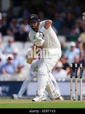LONDON, ENGLAND JUNE 17 - Daryl Mitchell of New Zealand during Day One ...