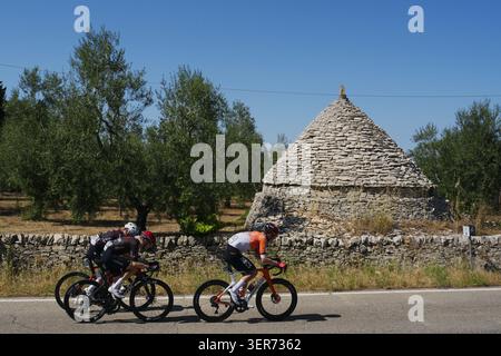 THE RACE during Stage 8 of the Giro Next Gen 2026 Individual Time Trial ...