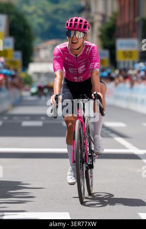 SONDRIO, ITALY - JUNE 17: Axelle Dubau-Prevot of EF Education-Oatly in ...