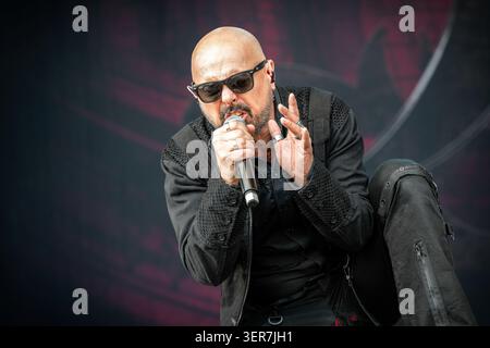 Solvesborg, Sweden. 03rd, June 2026. The Danish hard rock band Volbeat ...