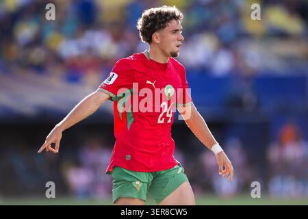 Neil El Aynaoui (Morocco) gestures during the FIFA World Cup 2026 Group ...
