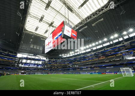 A general view of the inside of the Dallas Stadium during the FIFA ...