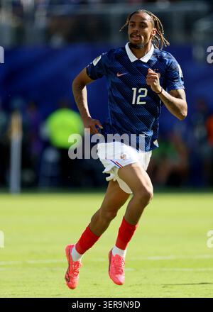 Bradley Barcola of France running during the FIFA World Cup 2026 Group ...