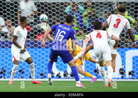 DALLAS, USA - 17th June 2026: Elliot Anderson of England eacts after ...