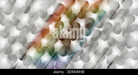 A vibrant abstract background composed of multi-colored diagonal ...
