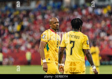 Toronto, Canada - 17 June: Abdul Mumin 4 of Ghana controls the ball ...