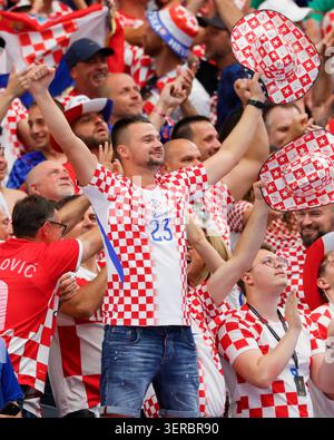 June 17, 2026: Croatia Fan during the FIFA World Cup group stage action ...