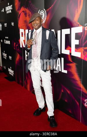 Lead singer of the soul band Imagination, Leee John attends the ...