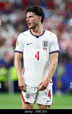 DALLAS - Declan Rice of England during the 2026 World Cup at AT&T ...