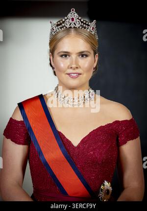 AMSTERDAM - Princess Ariane during the state banquet at the Royal ...
