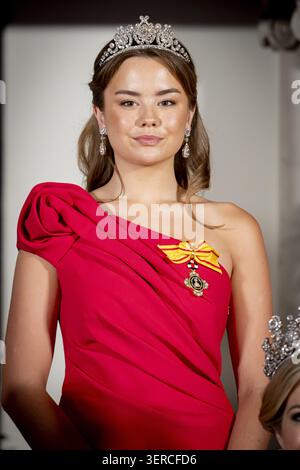 AMSTERDAM - Princess Ariane during the state banquet at the Royal ...