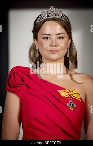 AMSTERDAM - Princess Ariane during the state banquet at the Royal ...