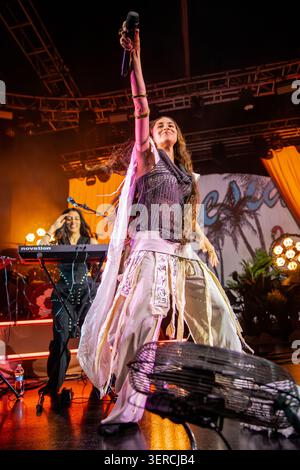 Milan Italy. 17 jun 2026. The American-born French-Haitian singer and ...