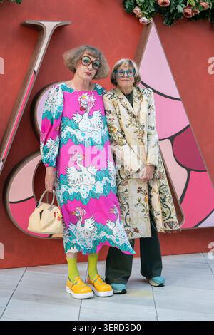 Grayson Perry and Philippa Perry attend the V&A Museum Summer Party ...