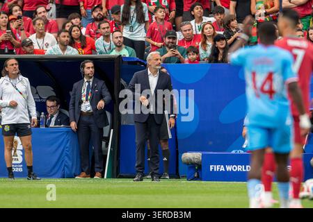 June 17, 2026: Portugal manager Roberto Martinez prior to a FIFA World ...