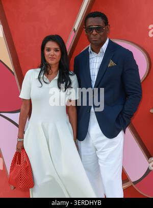 Sabina Emrit Harper and David Harewood attend the V&A Museum Summer ...
