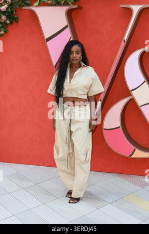 Keisha Buchanan attends the V&A Museum Summer Party. (Photo by Brett ...