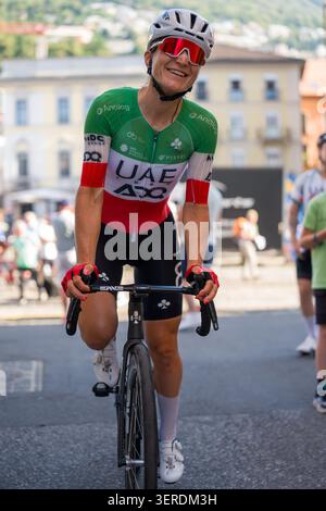 Locarno, Switzerland - JUNE 18: Elisa Longo Borghini of UAE Team ADQ ...