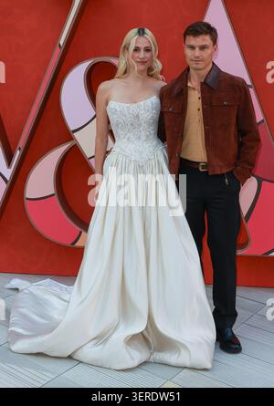 Pixie Lott and Oliver Cheshire attend the V&A Summer Party 2026 held at ...