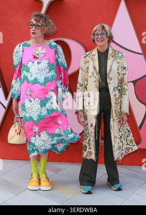 Grayson Perry and Philippa Perry attend the V&A Summer Party 2026 held ...