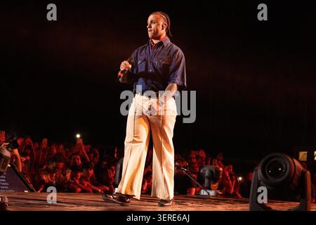 Gennaro Amatore ( aka Samurai Jay) performs live during Kiss kiss way ...