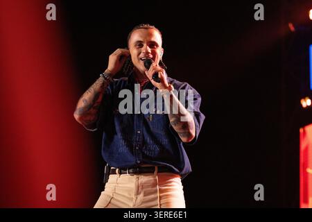 Gennaro Amatore ( aka Samurai Jay) performs live during Kiss kiss way ...