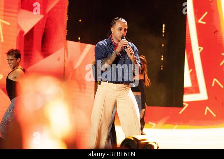 Gennaro Amatore ( aka Samurai Jay) performs live during Kiss kiss way ...
