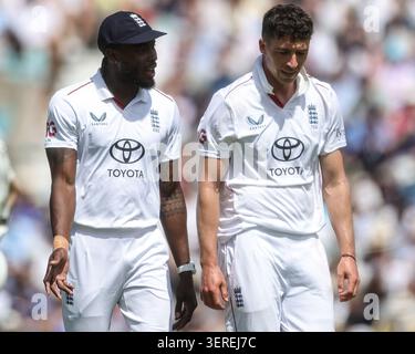 London, England, 18 June 2026 Kyle Jamieson of New Zealand during the ...