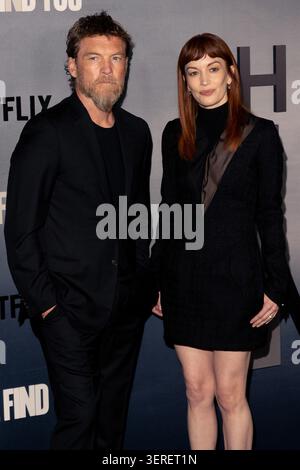 Ny. 17th June, 2026. Sam Worthington, Britt Lower at arrivals for I ...