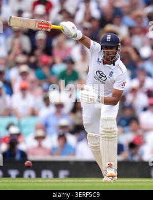 LONDON, ENGLAND - JUNE 18: Emilio Gay of England bats during day 2 of ...