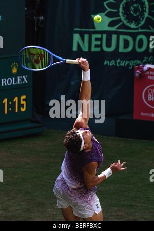 18 June 2026, North Rhine-Westphalia, Halle (Westfalen): Tennis: ATP ...