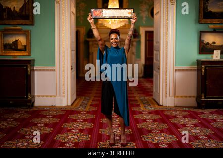 Dame Kelly Holmes after receiving the Freedom of the City during a ...