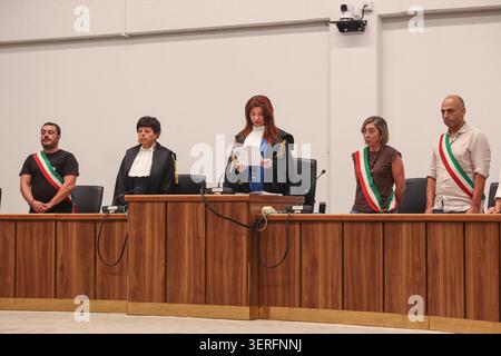 Firenze, Italia. 18th June, 2026. PRESSPHOTO Florence, Bunker Courtroom ...