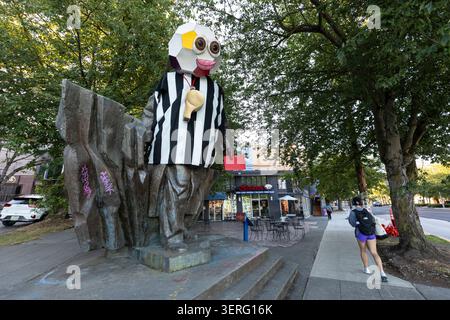 Seattle, Washington, USA. 18th, June 2026. The Space Needle is framed ...