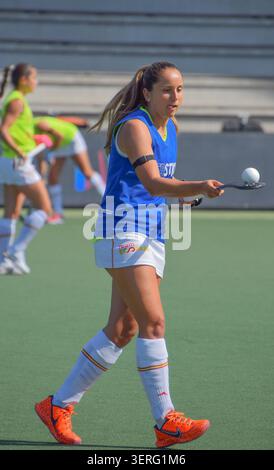 Candela Mejias (16 Spain) during the FIH Pro League game between Spain ...