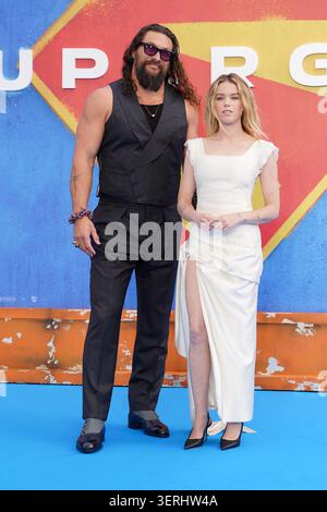Jason Momoa and Milly Alcock at the UK Sneak Peek Fan Event for the ...