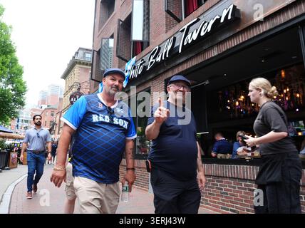 Scotland fans in Boston ahead of the FIFA World Cup Group C match ...