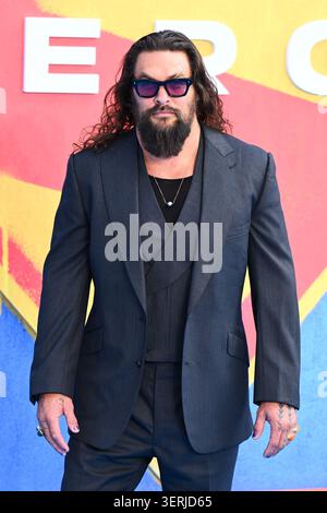 Jason Momoa attends "Supergirl" UK Sneak Peak Fan Event at Cineworld ...