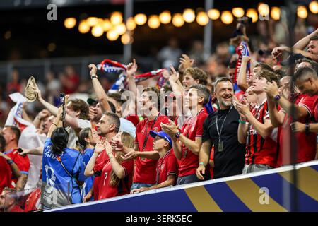 Czechia midfielder Michal Sadílek (18) scores a goal during the FIFA ...