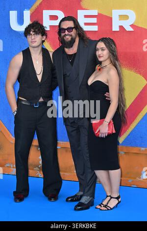 Jason Momoa with his children Nakoa-Wolf Momoa and Lola Iolani Momoa at ...