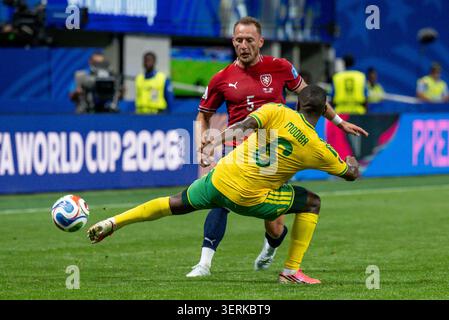 Czechia defender Ladislav Krejčí (7) the FIFA World Cup 2026 match ...